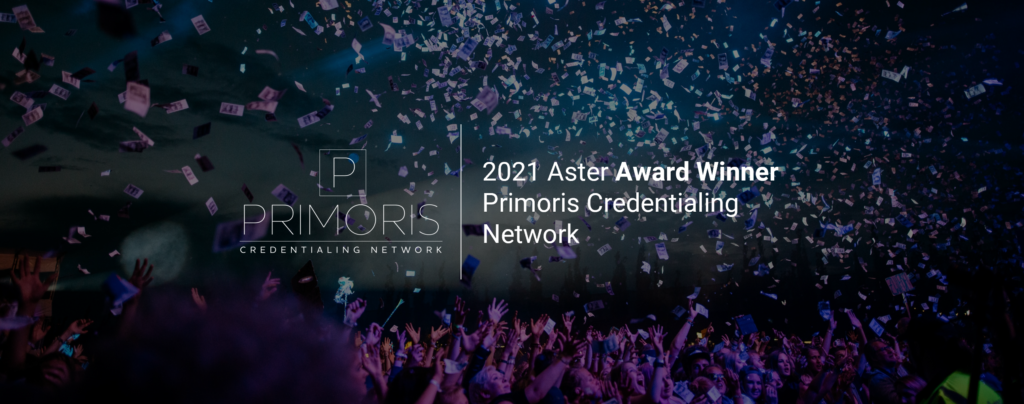 Award Winner Primoris | Primoris Credentialing Network